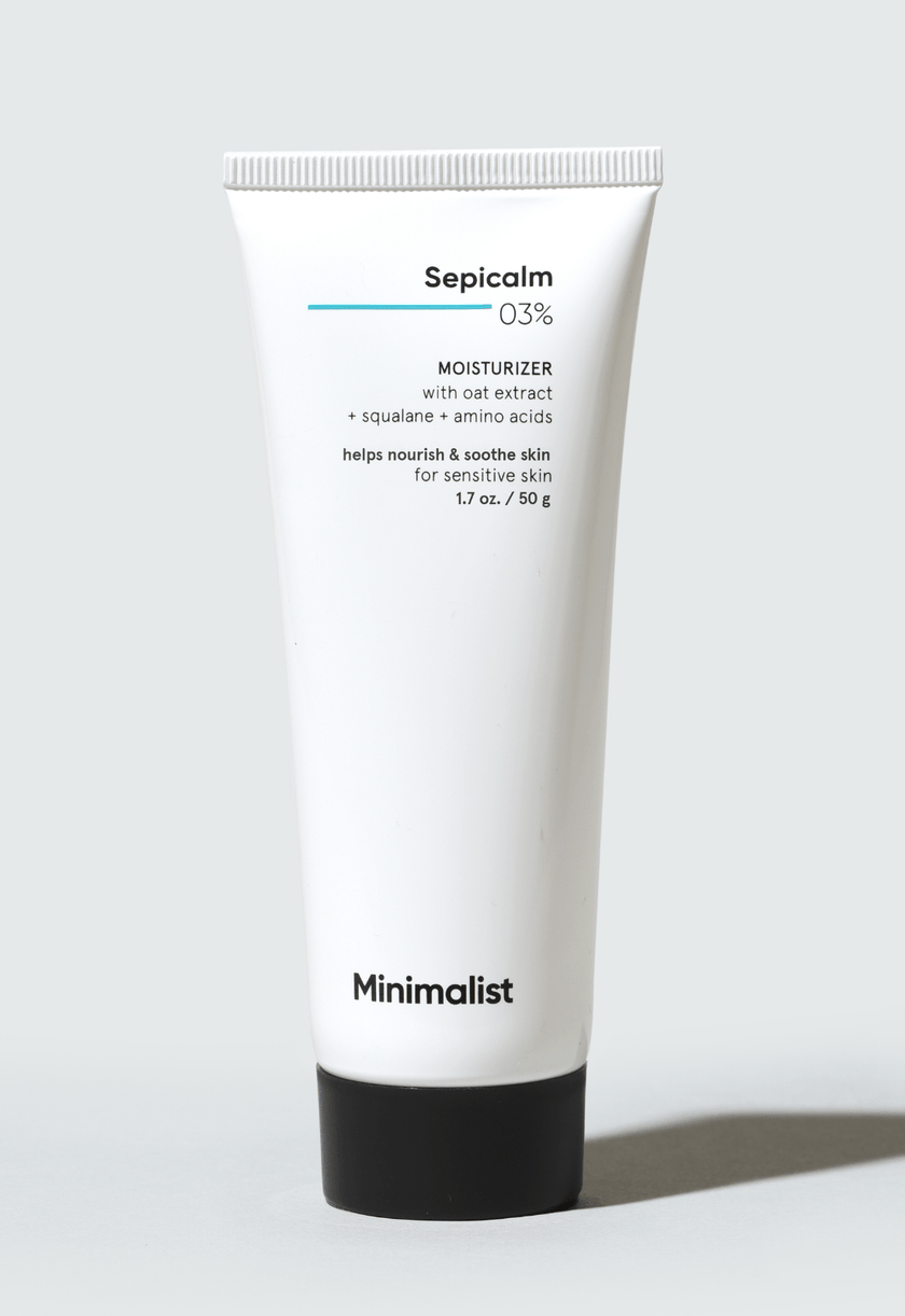 Sepicalm 3% + Oat Moisturiser - Skin soothing, light moisturization ...